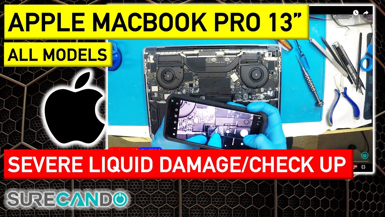 MacBook Pro Liquid damage - YouTube