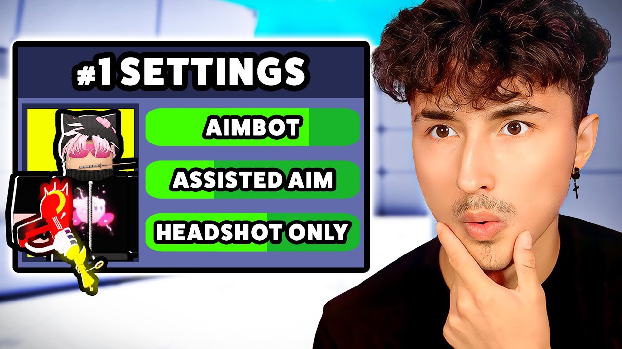 I used PRO PLAYERS SETTINGS in Roblox Rivals! - YouTube