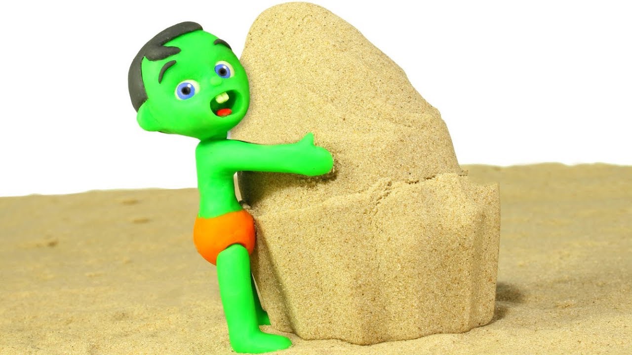 Kids Playing With Sand Cartoons For Kids - YouTube