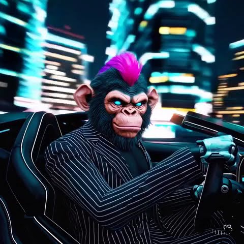 When Lambo? Could Be Now wit Cyborg Monkey! GYATT!!! #ai #wtfcrypto # ...