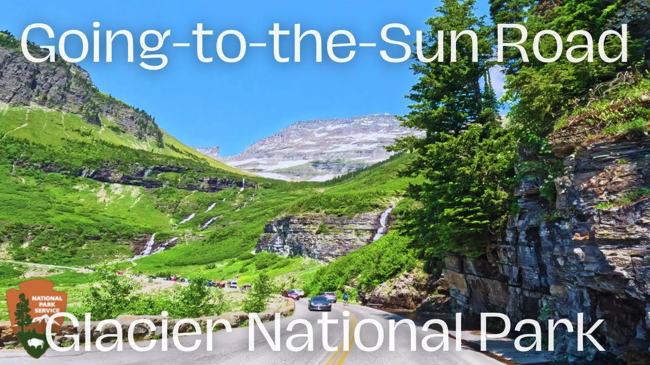 Going-to-the-Sun Road (East to West) | Stunning 4K Drive in Glacier ...