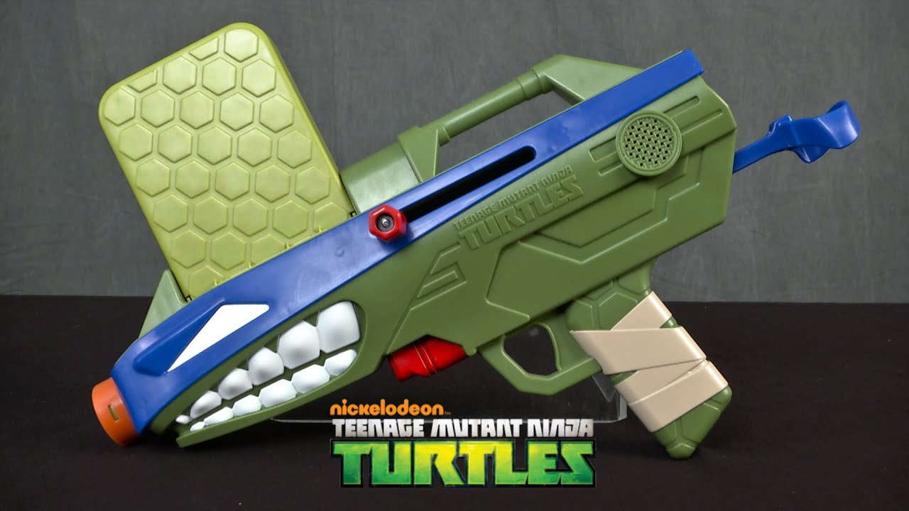 Teenage Mutant Ninja Turtles T-Blasts Talking Shell Cannon Leonardo ...