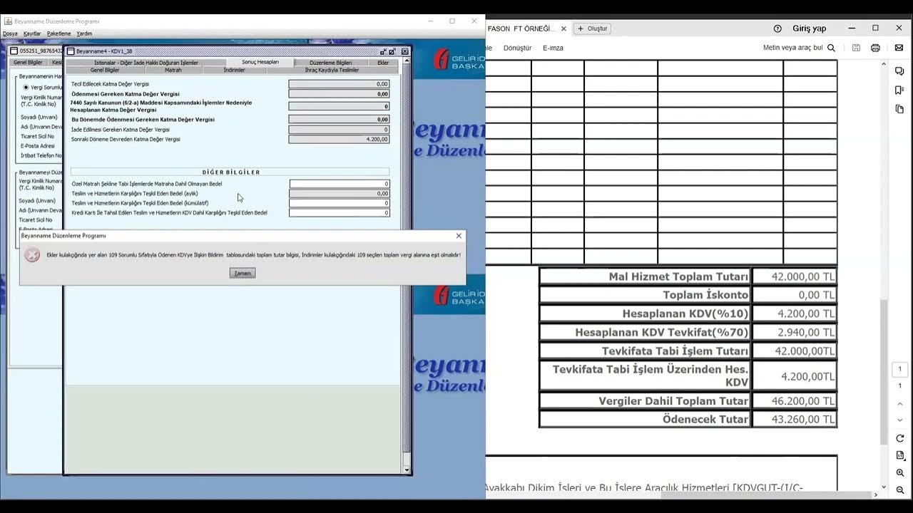 2 Nolu KDV Beyannamesi 2024 Yılı Güncellenmiş Haliyle - YouTube