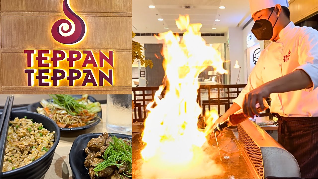 Best Teppanyaki Cooking Show at Teppan Teppan - YouTube
