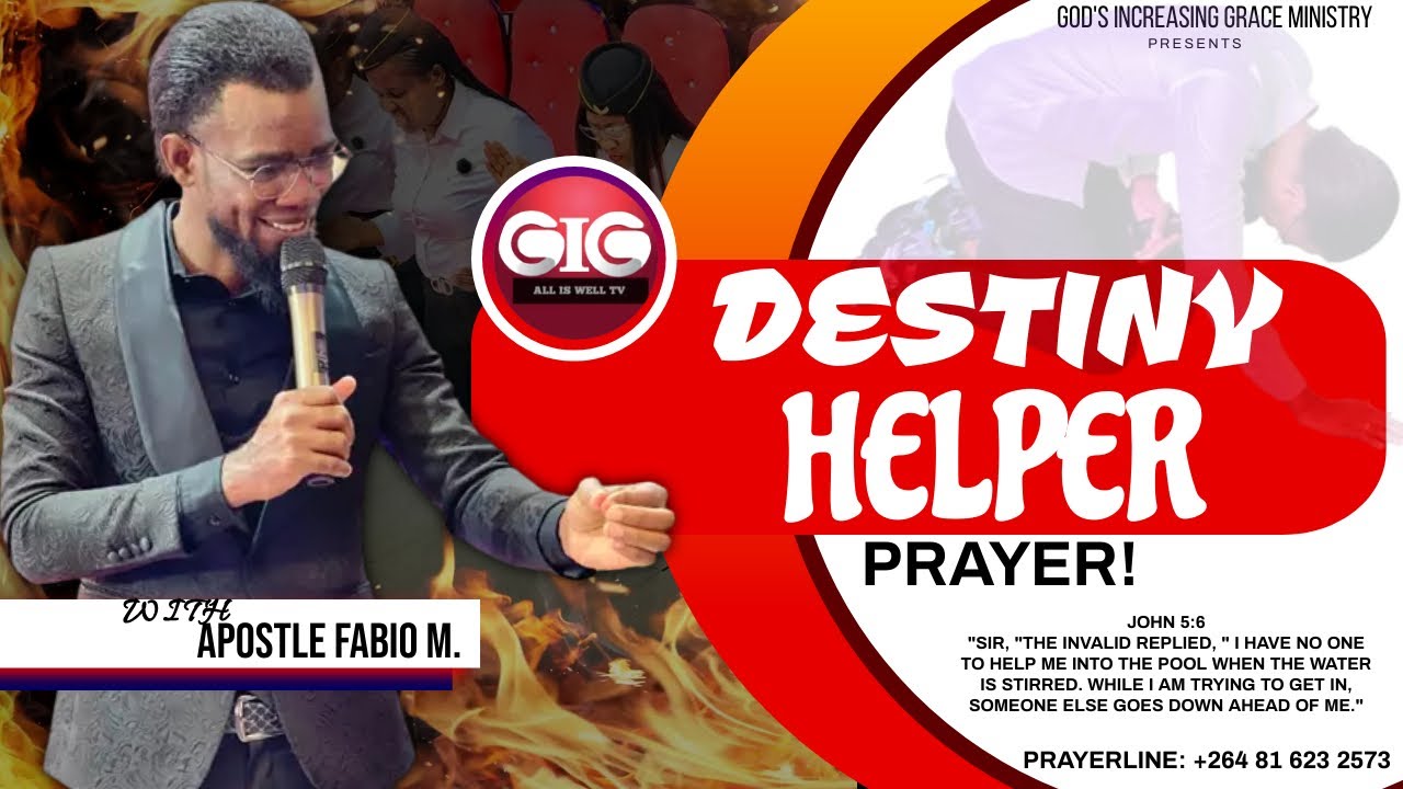 DESTINY HELPER PRAYER BY APOSTLE FABIO M | 31 MAY 2022 | GIGM - YouTube