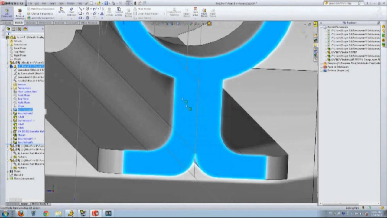 Solidworks Time lapse: Nutcracker Mechanism - YouTube
