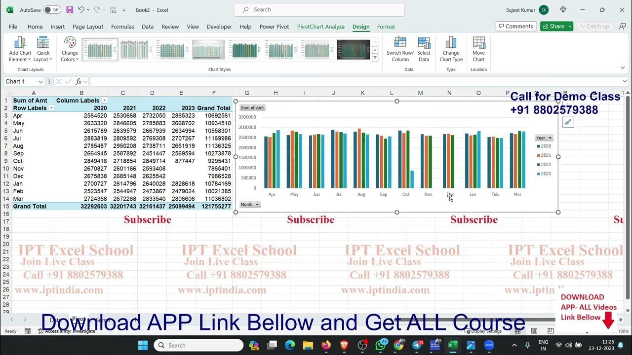 Pivot vs Sumifs - Excel and Google Sheet Classes with Sujeet Sir in Hindi - YouTube