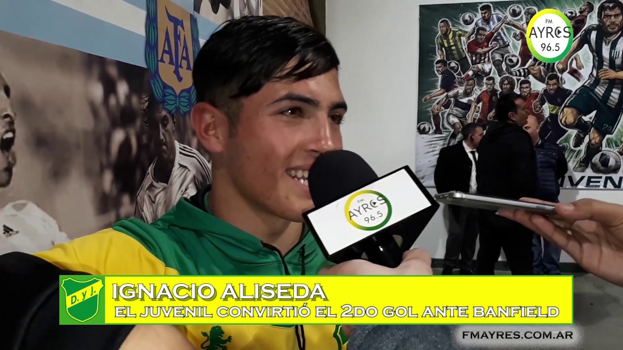 Ignacio Aliseda luego del histórico triunfo de Defensa - YouTube