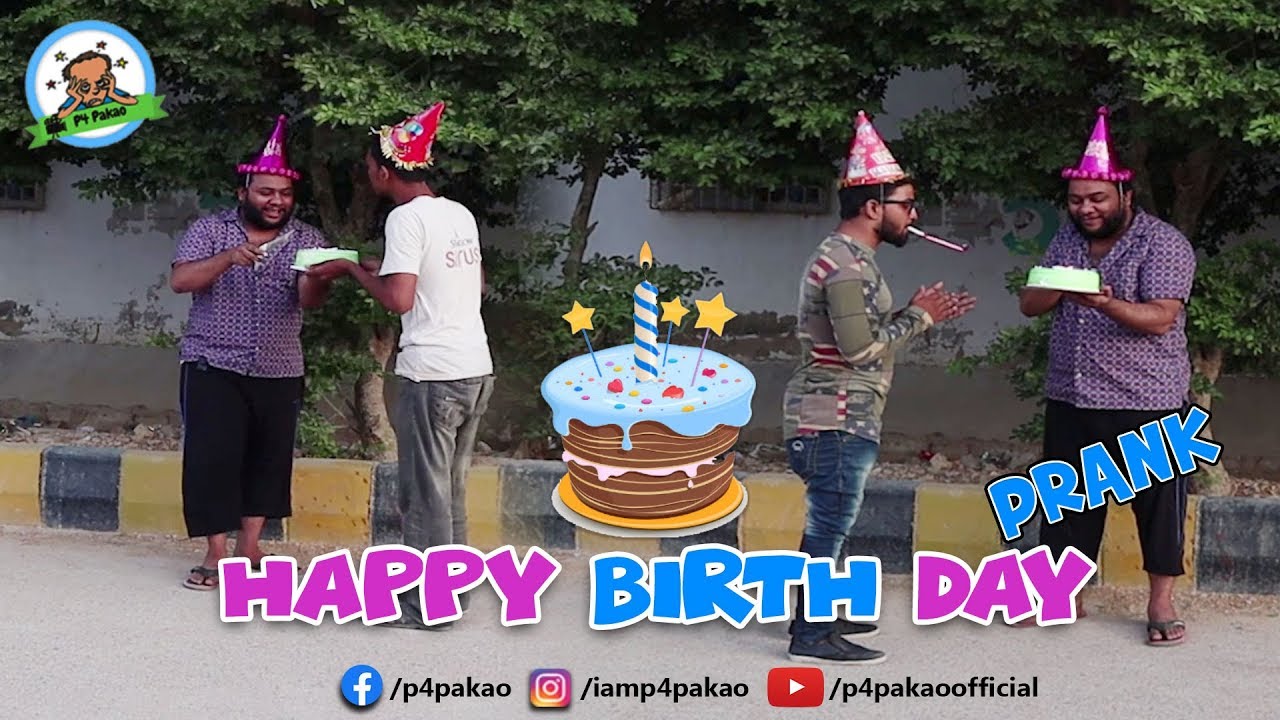 | HappyBirth Day Prank | By Nadir Ali In | P4 Pakao | 2019 - YouTube