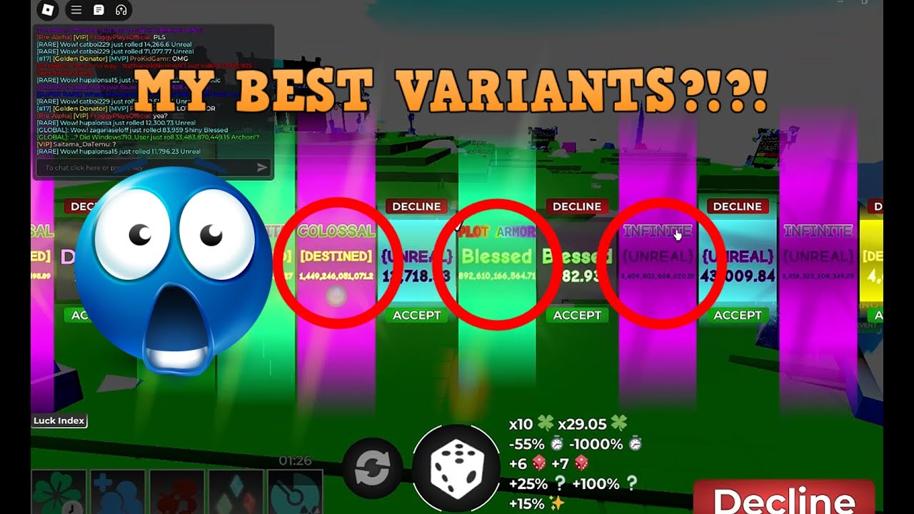 Merging a Random Clover with a Quantum Clover in Flex Your Luck ...