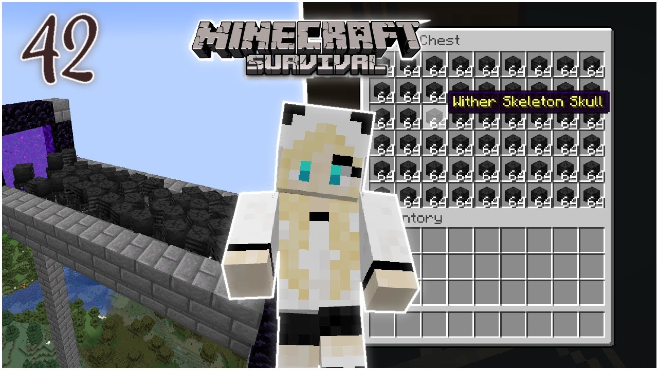 Wither Skeletons Farm - Minecraft Survival ep. 42 - YouTube