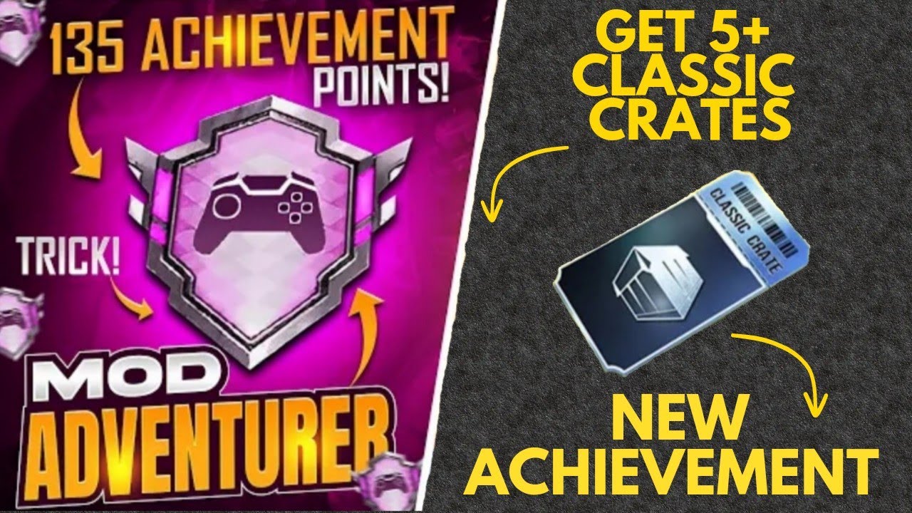 Get 135 Achievement Points in only 3 Hours | 5+ Free Classic Crates ...