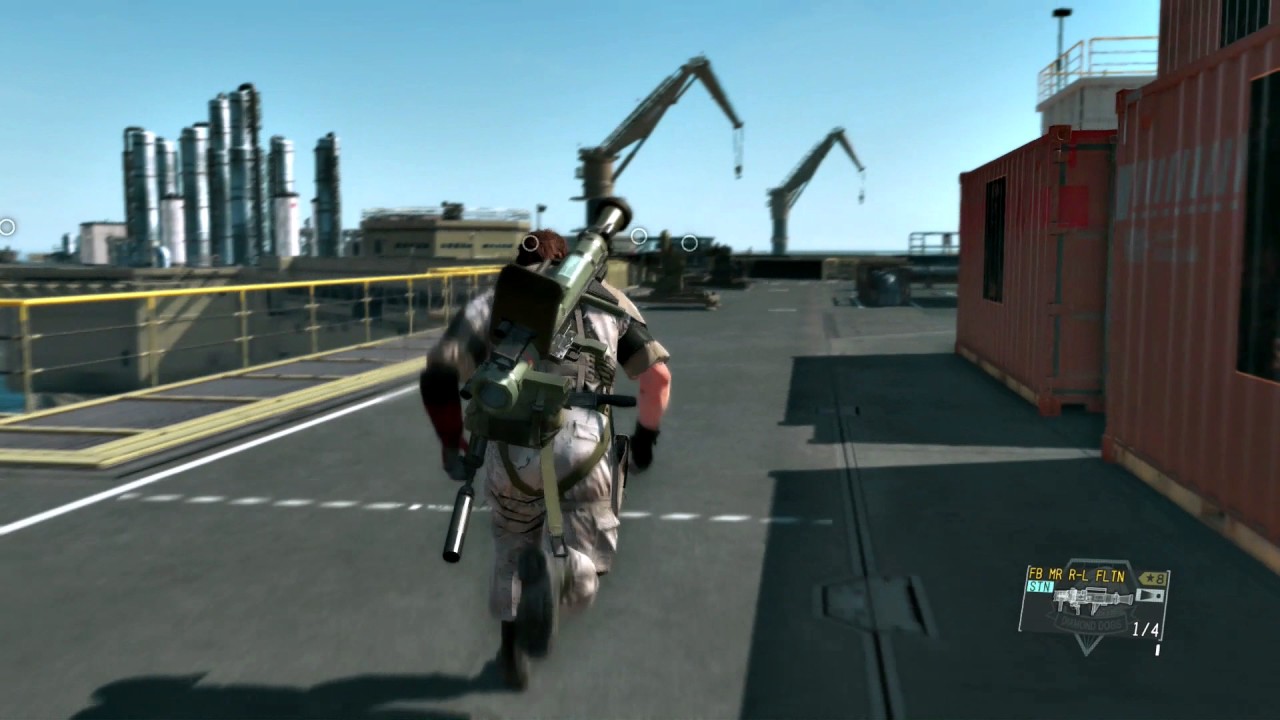 Metal Gear Solid V : The Phantom Pain Fulton Launcher reviews - YouTube