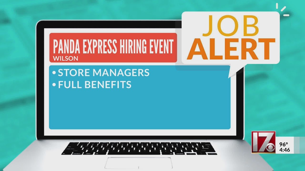 Job Alert: Panda Express hiring event - YouTube