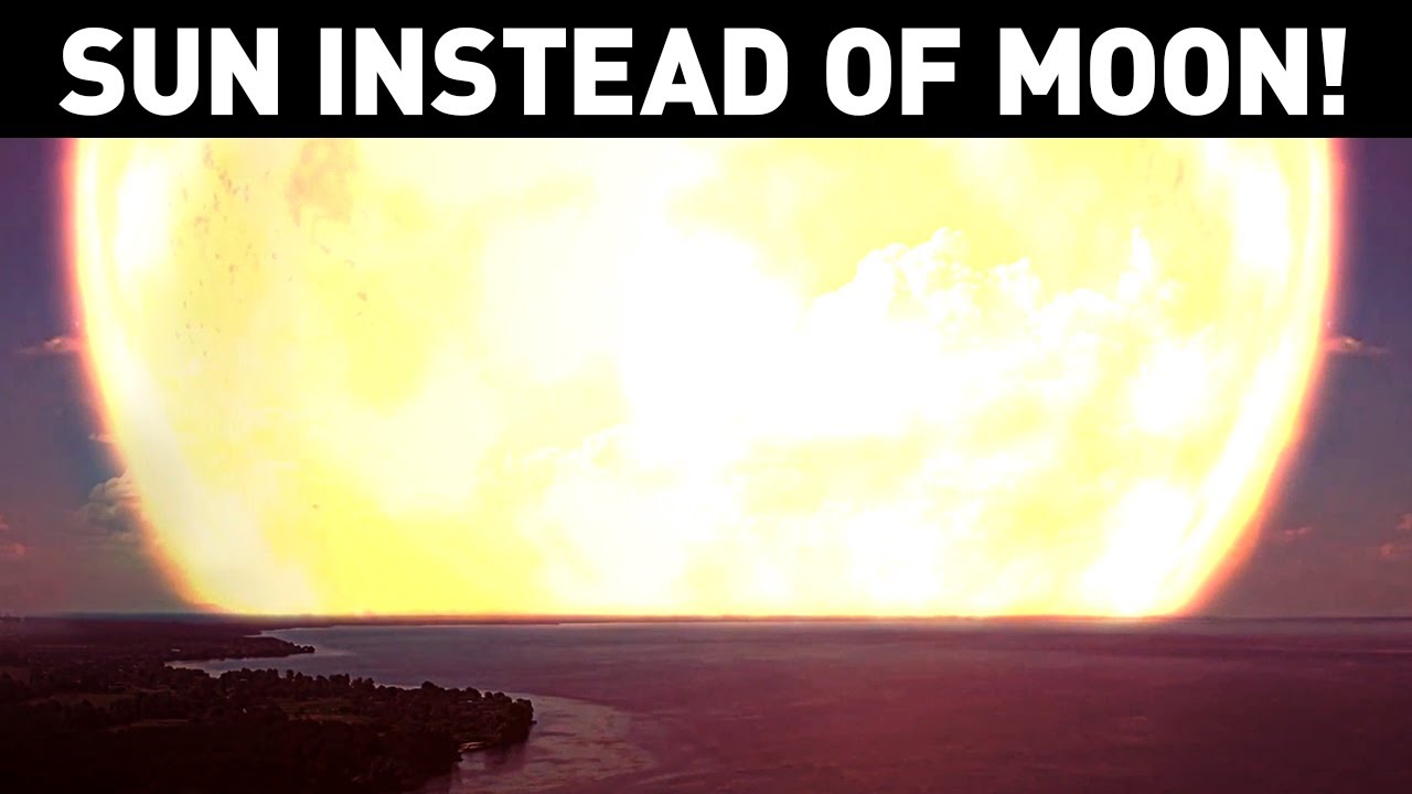 What If We Put The Sun In The Place Of The Moon?! - YouTube