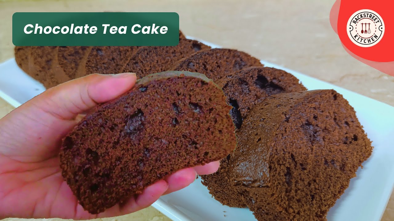 Chocolate Tea Cake in blender Recipe | Backstreet Kitchen - YouTube