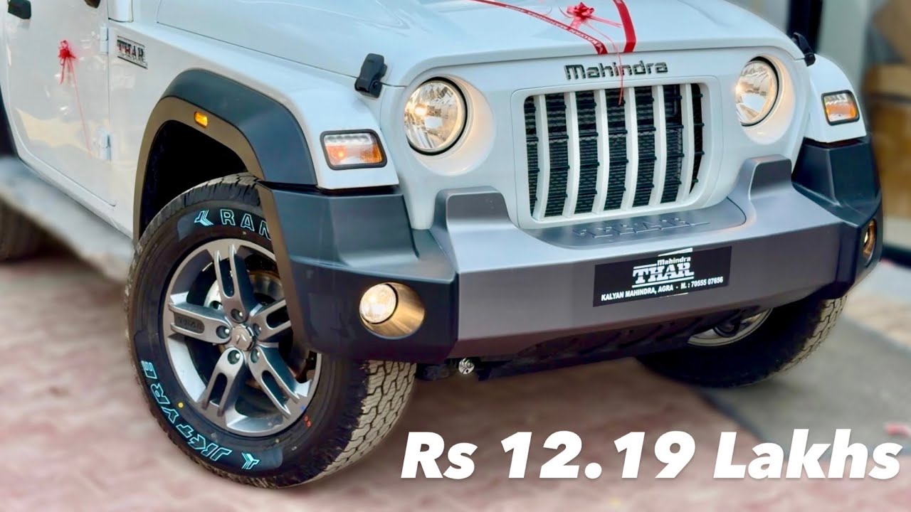 NEW 2025 THAR RWD LXT 1.5L DIESEL 😍 Rs12.19 LAKHS ️ NEW THAR RWD LXT ...