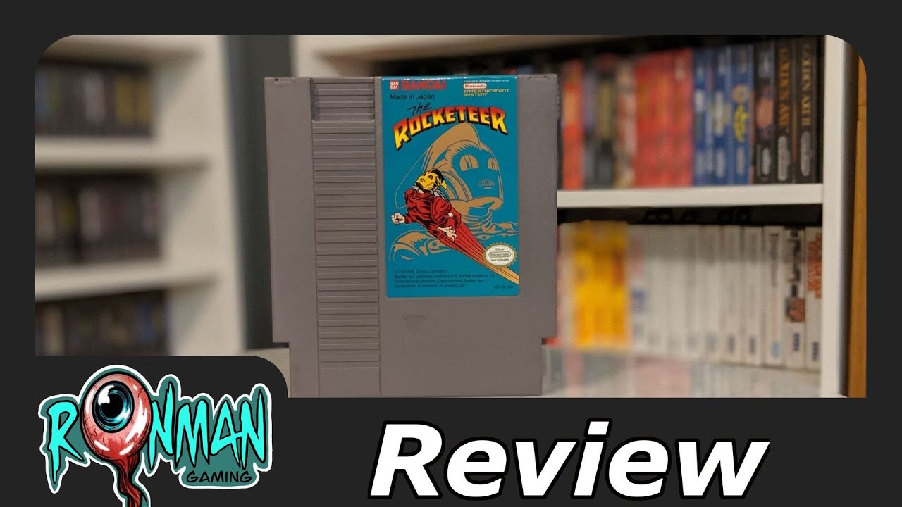 The Rocketeer NES Review - RonMan Gaming - YouTube