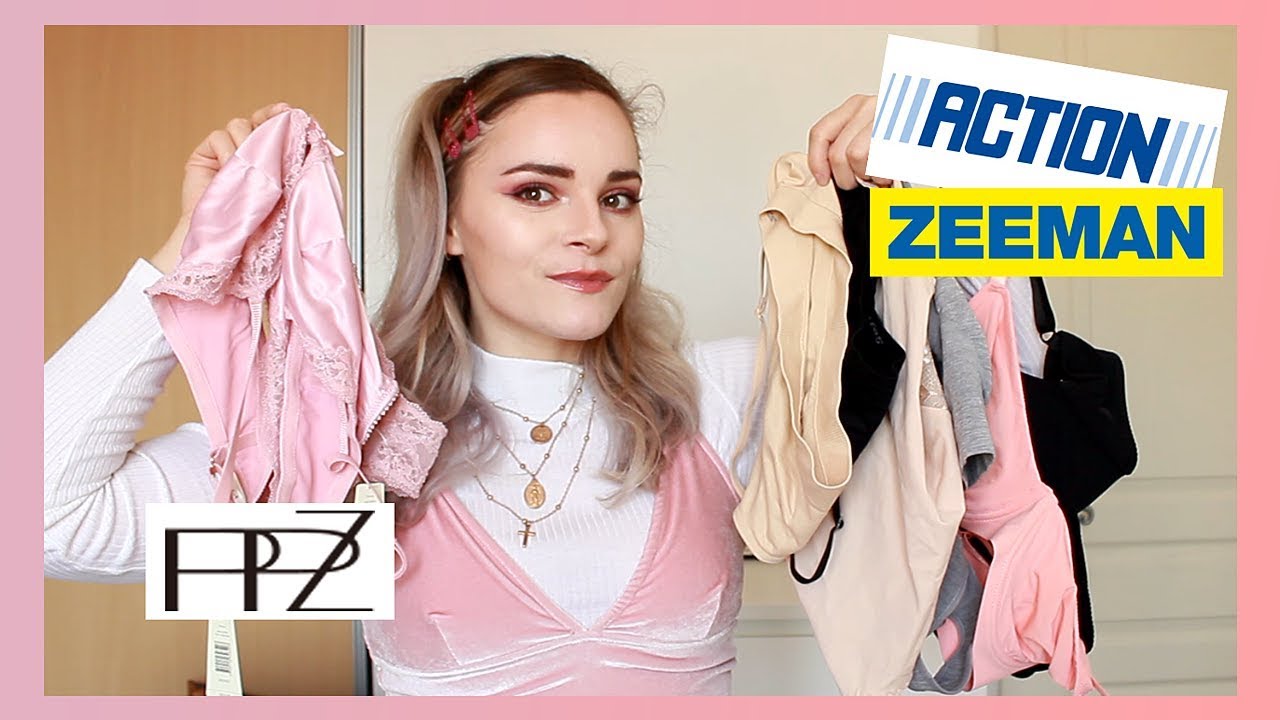 HAUL LINGERIE PPZ, Zeeman, Action, Tati - YouTube