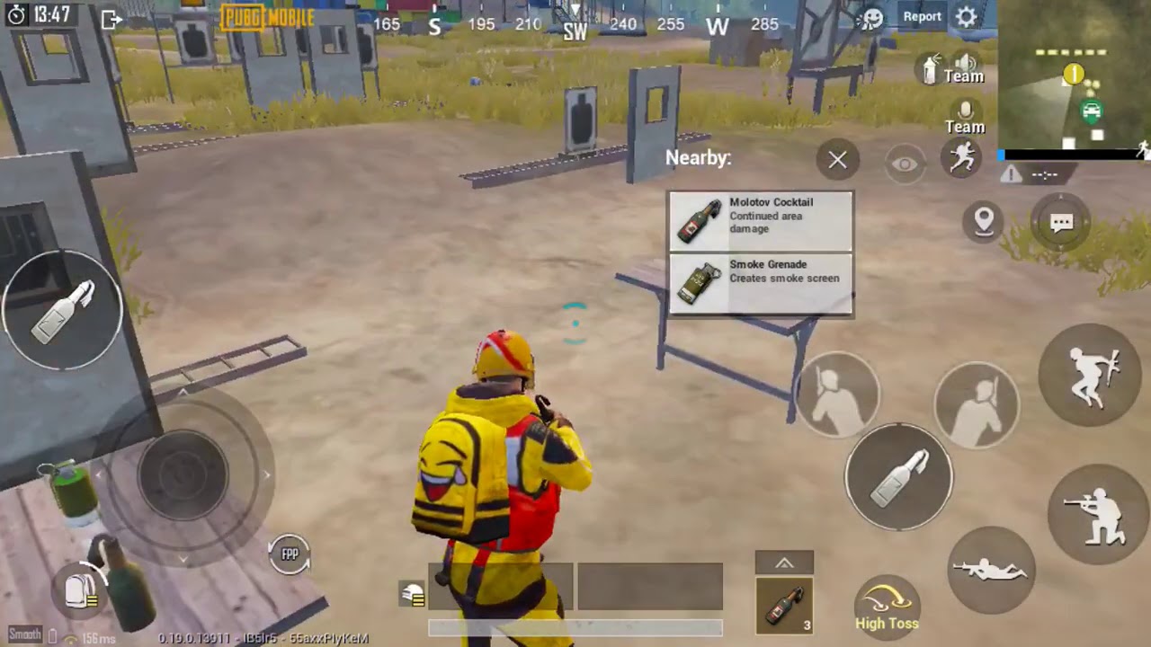 How to do the molotive cocktail trick in pubg Tutorial - YouTube