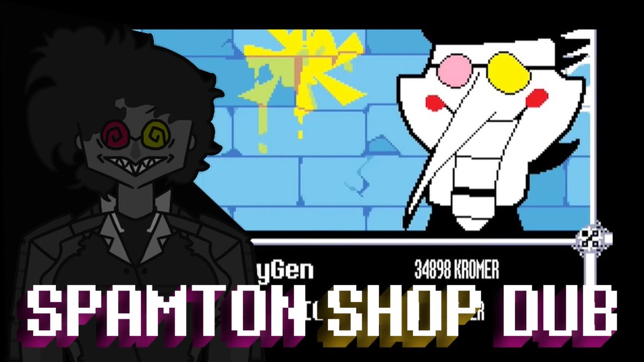 DELTARUNE CHAPTER 2 - Samantha Rock's SPAMTON SHOP (DUB) - YouTube