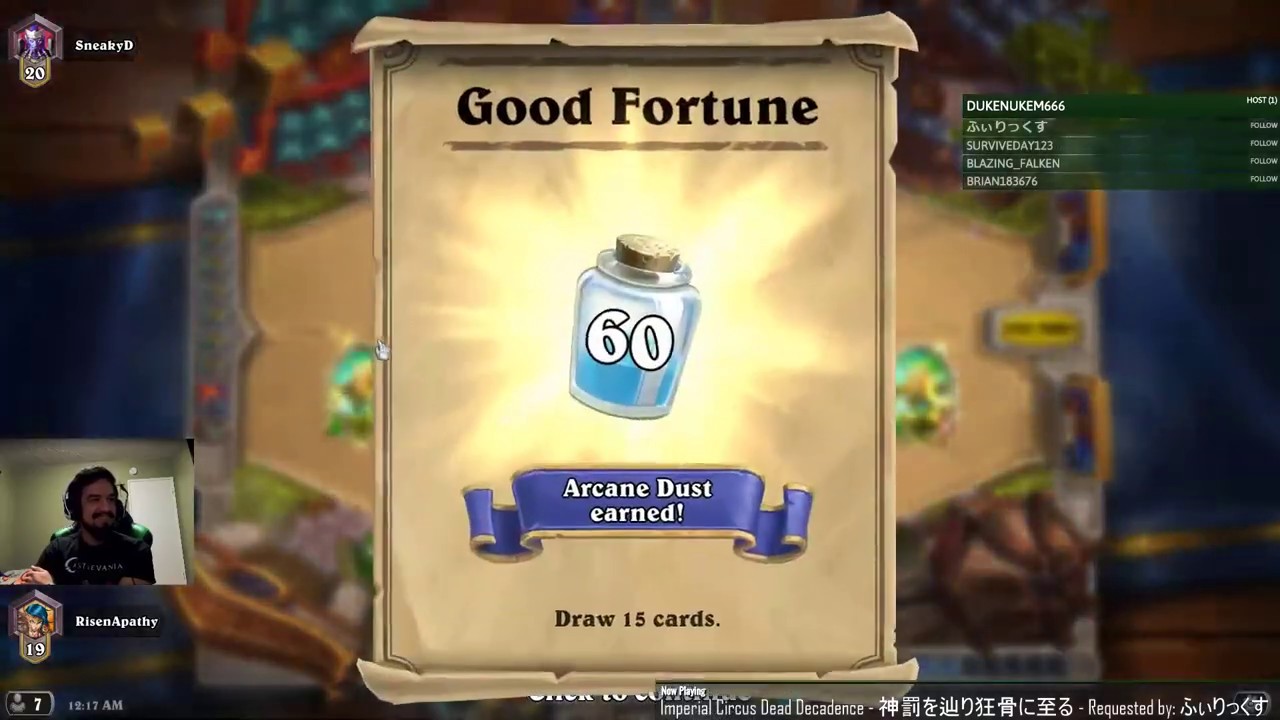 Hearthstone Combo - Kalimos + Bloodlust - YouTube