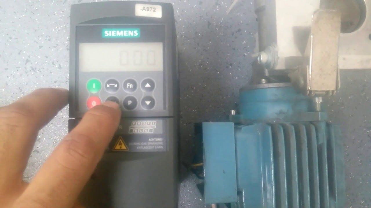 Siemens Micromaster 440 serisi asenkron motor sürücüleri bakım ...