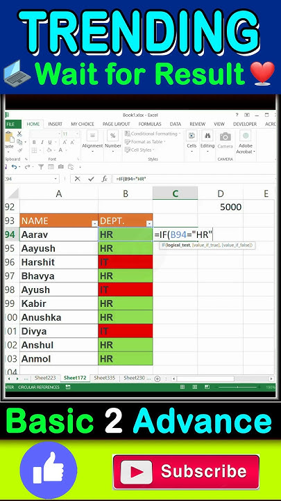 If Formula Viral Tips Tutorial Excel Exceltraining Exceltips Exceltutorial Exceltricks
