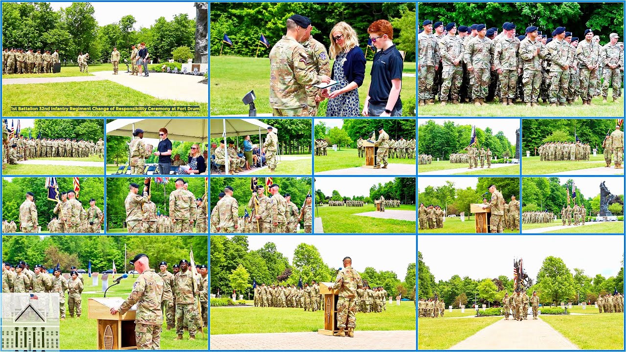 Changing of the Guard: 1-32 Infantry Regiment Senior Enlisted Advisors ...