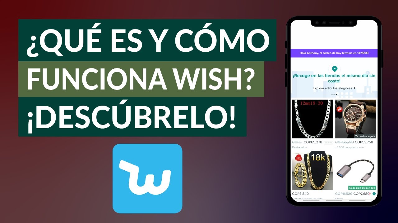¿Qué es y Cómo Funciona Wish? La App de Compra Online - YouTube