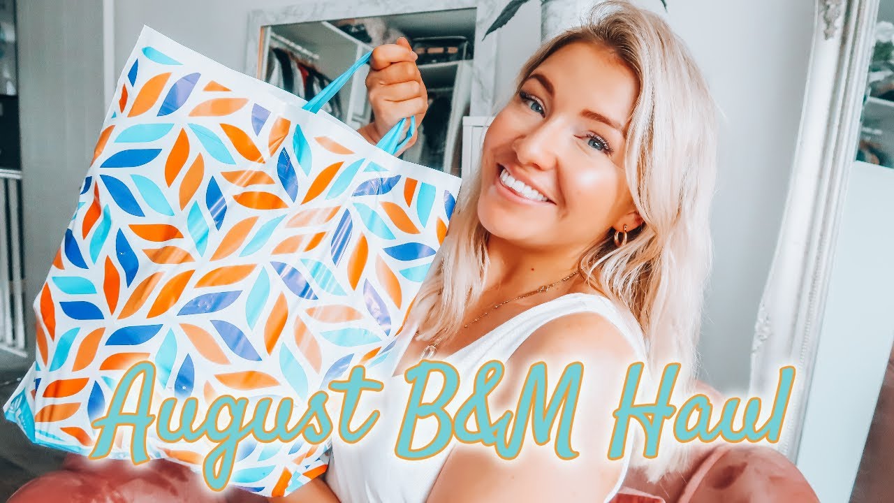 AUGUST B&M HAUL | BEST CLEANING PRODUCTS | ellie polly - YouTube