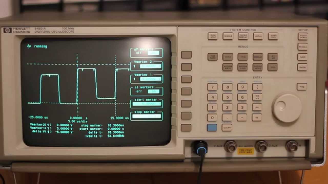 HP 54501A Verkauf - YouTube