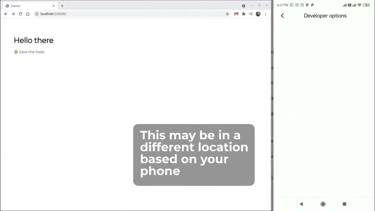 1 DevTools for Android 🤔 Setting up Chrome Remote Debugging connect phone with pc and check ...