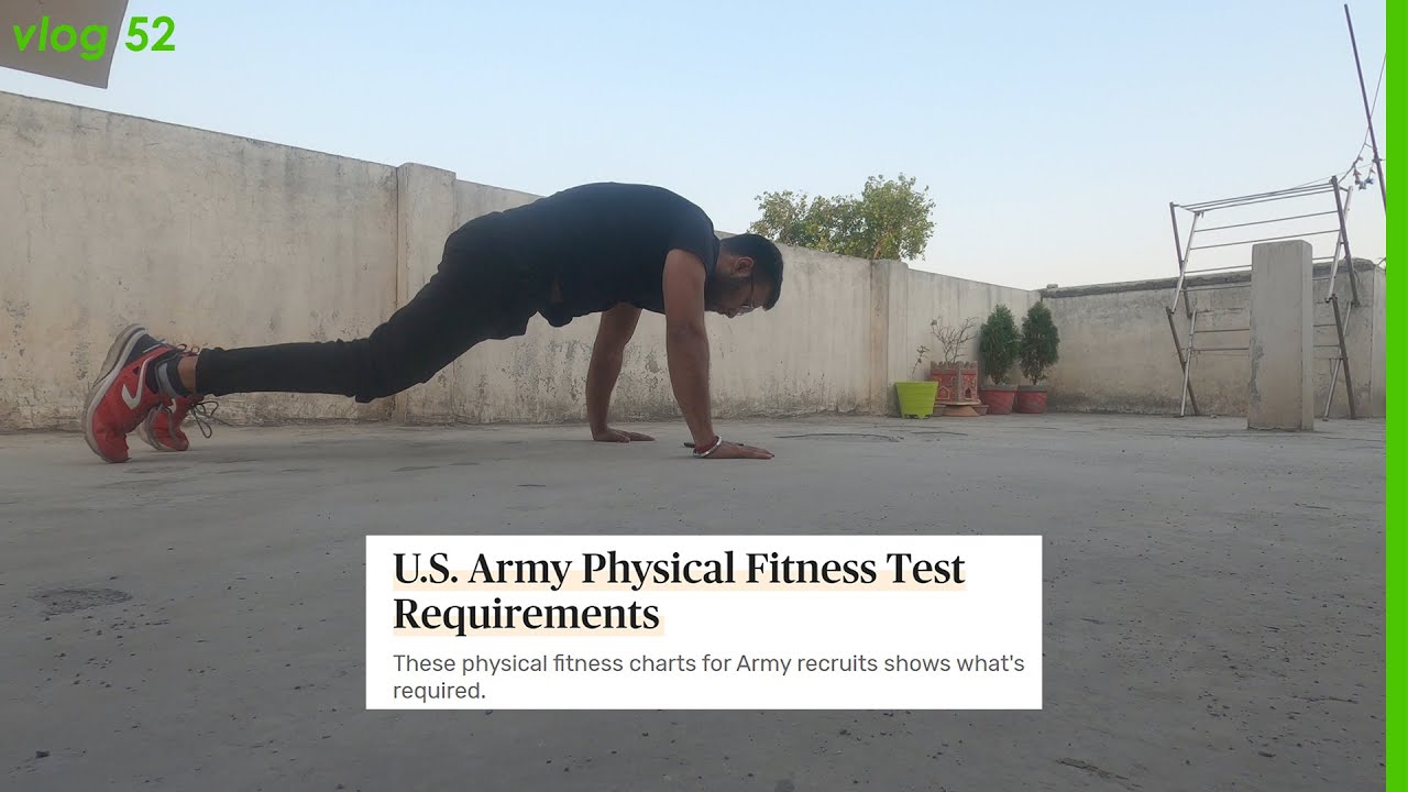 I tried US Army Push-ups test • 10k push-ups in 'x' days | Vlog 52 ...