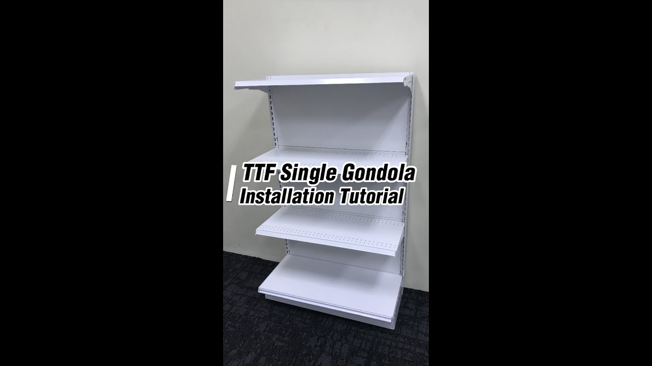 TTF Single Gondola Installation Guide - YouTube