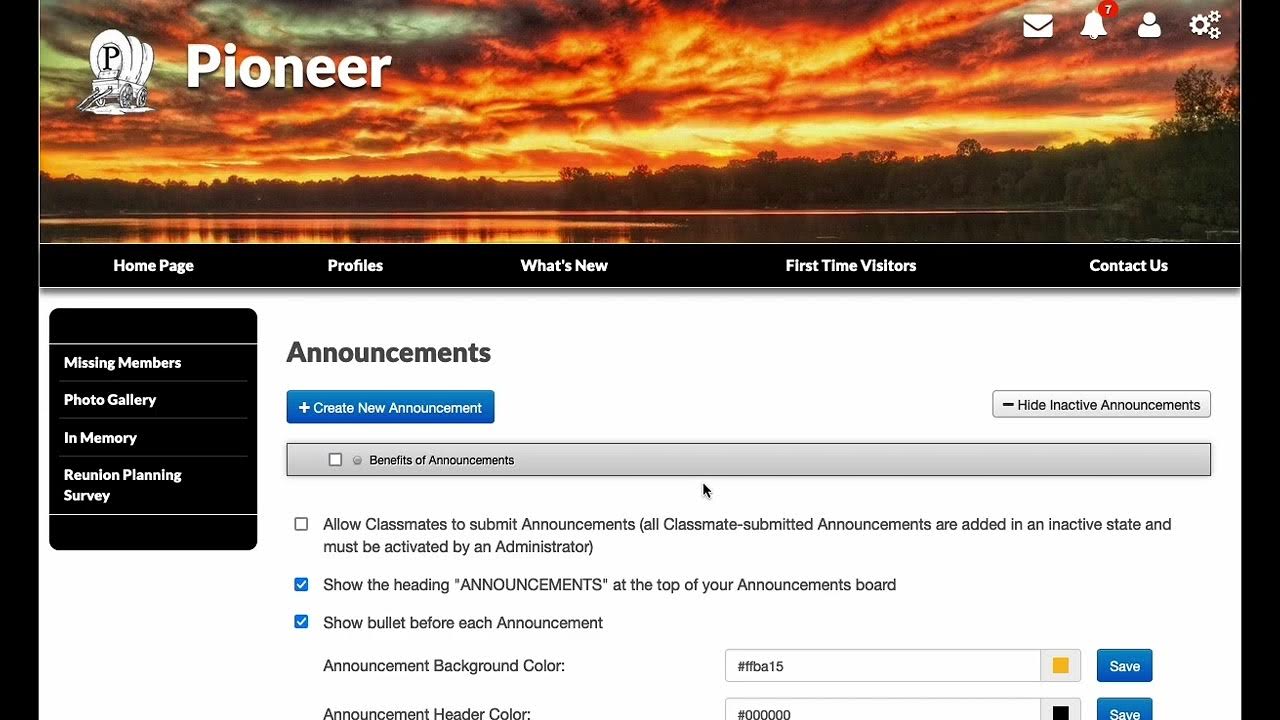 Video Tutorial on How to Create an Announcement - YouTube
