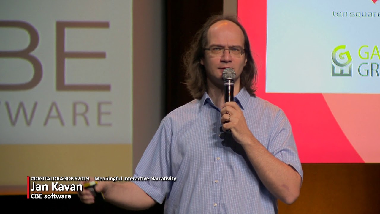 Jan Kavan - Meaningful Interactive Narrativity - YouTube