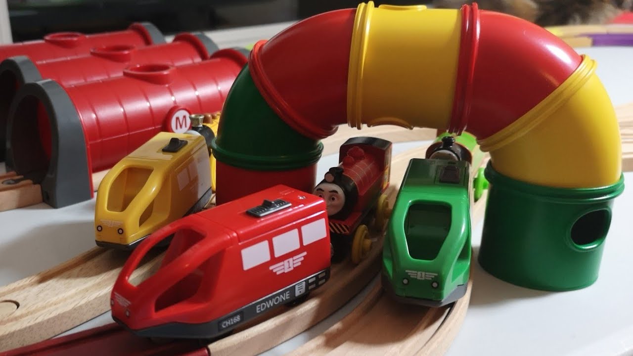 Johny Johny Yes Papa, BRIO, Tunnel ,LEGO Duplo Tube, Toy Train,Building ...