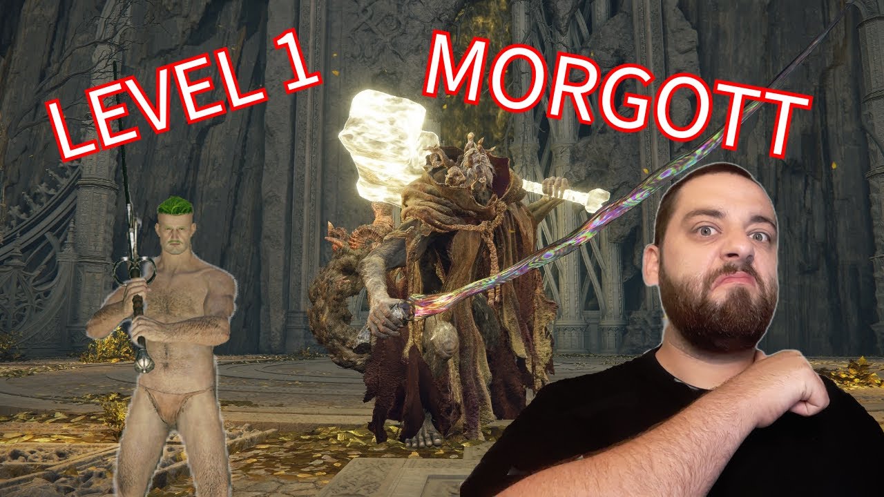 MORGOTT, MORGOTT, MOGOTT! - Elden Ring Level 1 CHALLENGE RUN #6 - YouTube