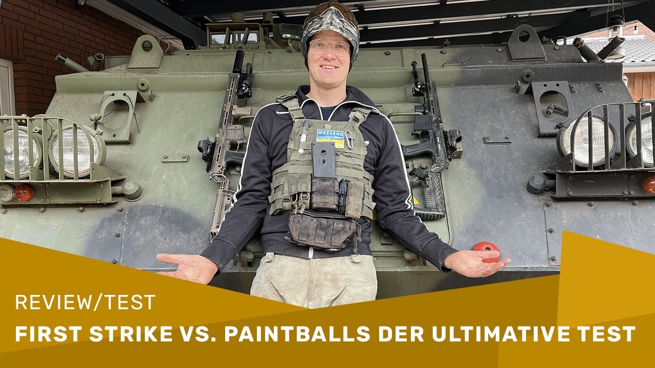 Test: Paintballs vs First Strikes, wer ist präziser auf verschiedenen ...