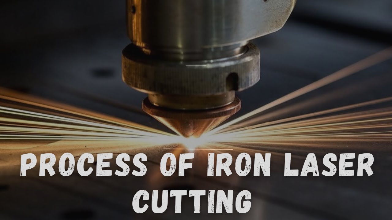 process of iron laser cutting - YouTube