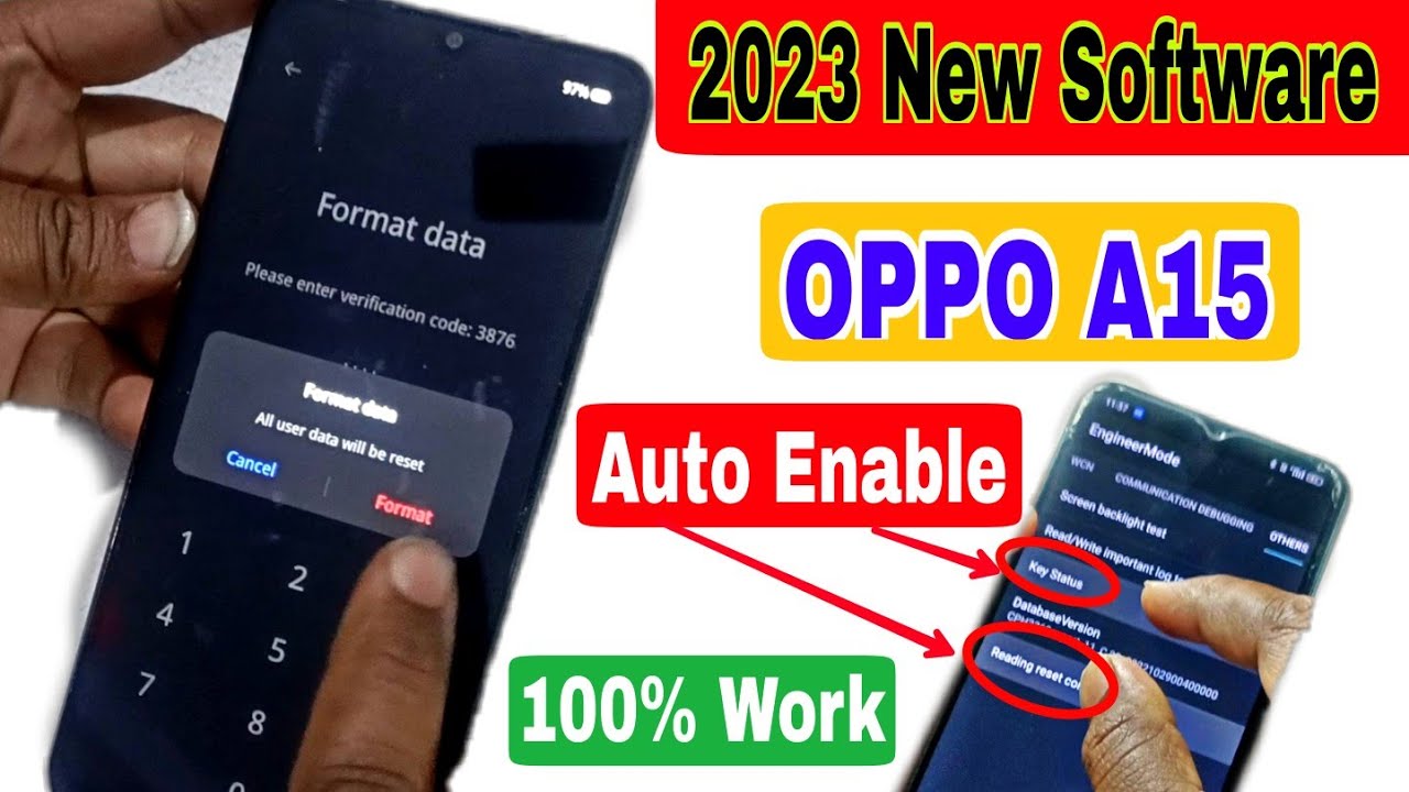 Oppo A15 Hard Reset Forgot Password | Oppo Cph2185 Password Unlock ...