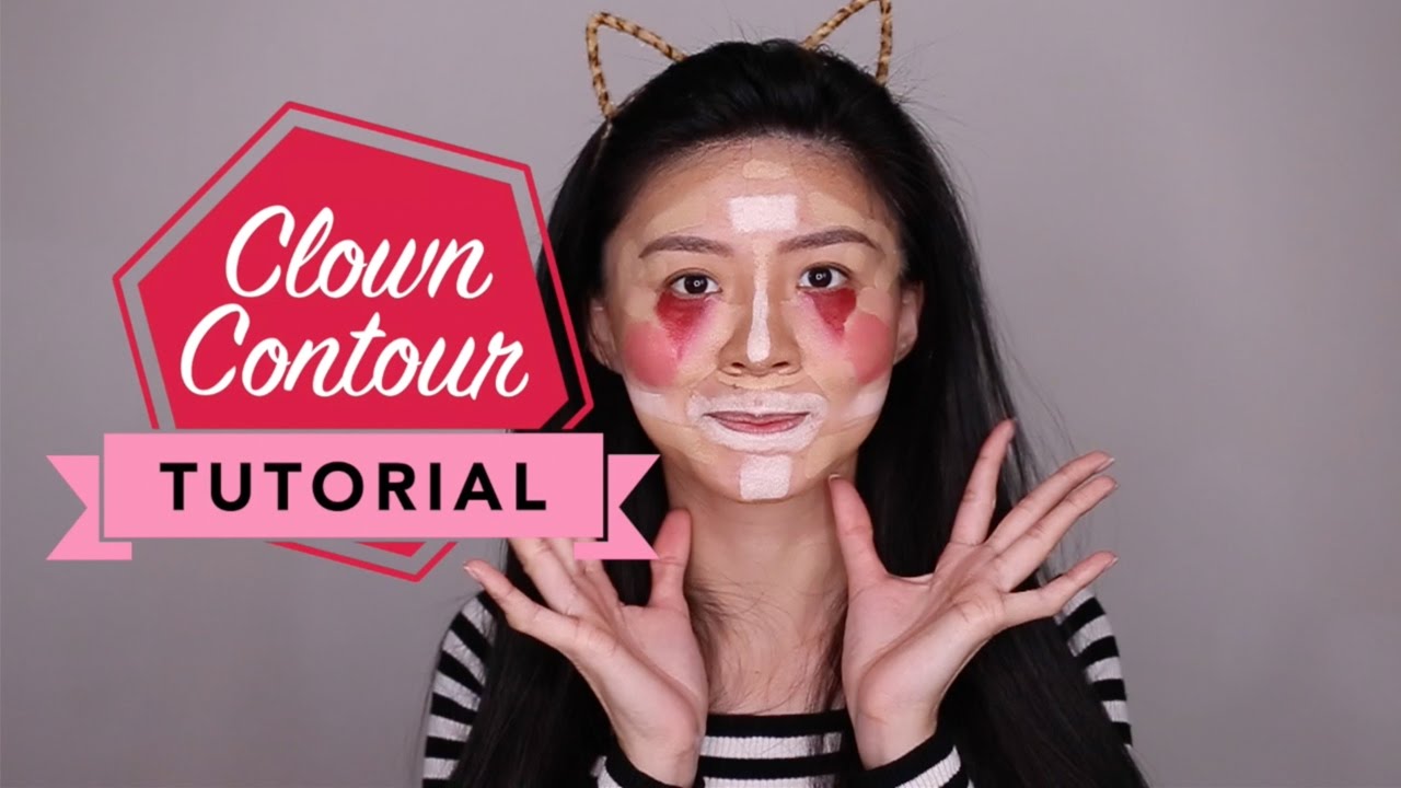 Clown Contour Tutorial - YouTube