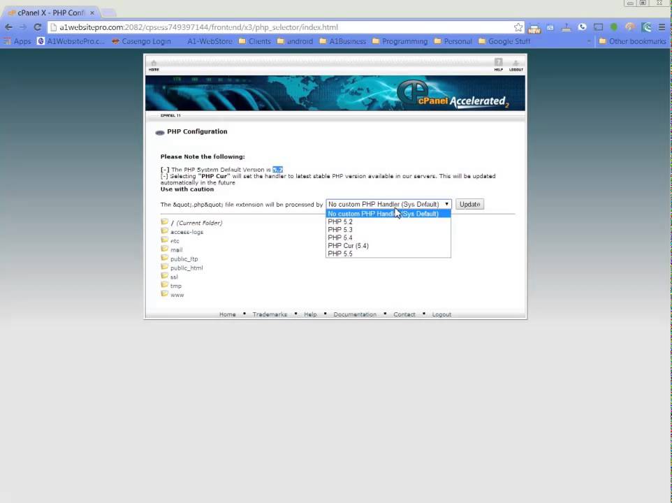 HOW TO UPDATE PHP VERSION IN CPANEL QUICK AND EASY TUTORIAL - YouTube