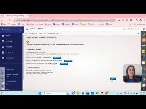 Access Module 3 SAM End of Module Project 1 on Cengage Mindtap, Updated 2024 McNeese BADM374 ...