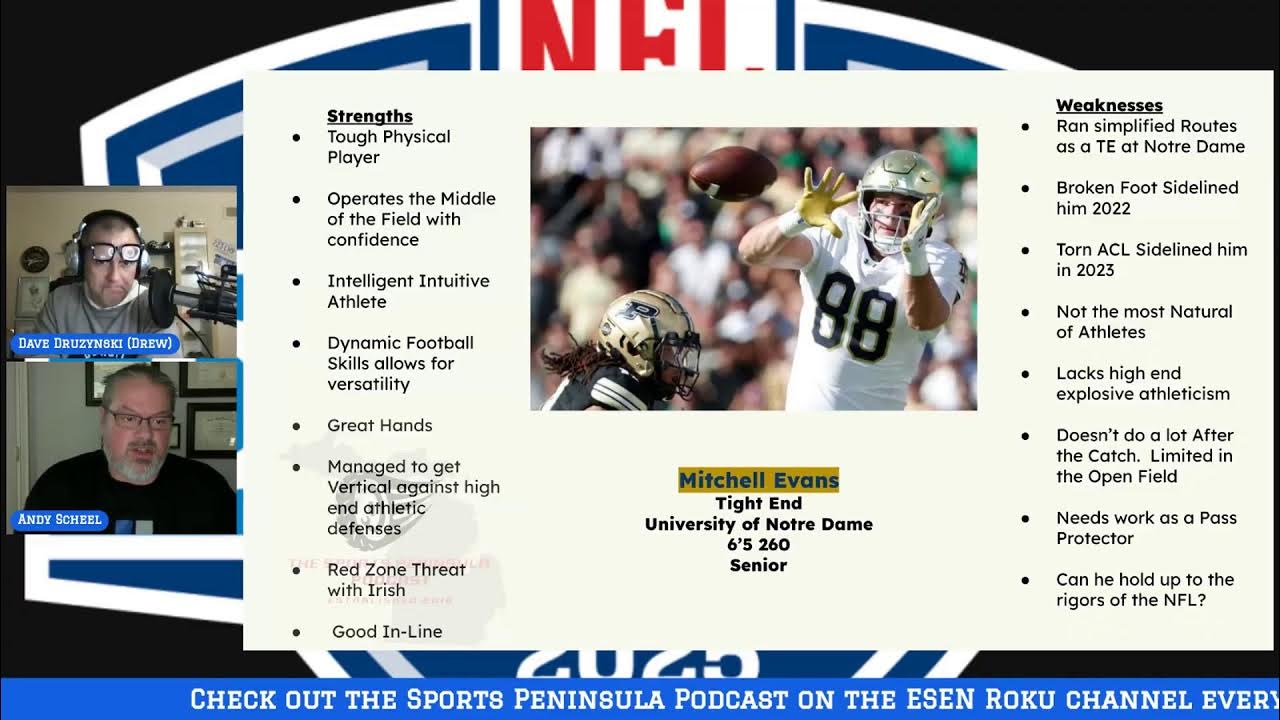 2025 NFL Draft Prospects Preview: Tight Ends - YouTube