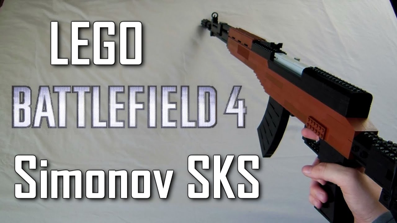 Battlefield 4: LEGO Simonov SKS - YouTube