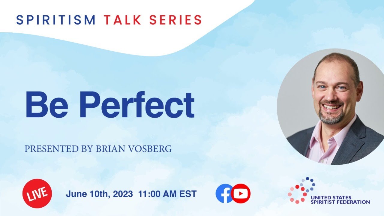 Be Perfect | Brian Vosberg - YouTube