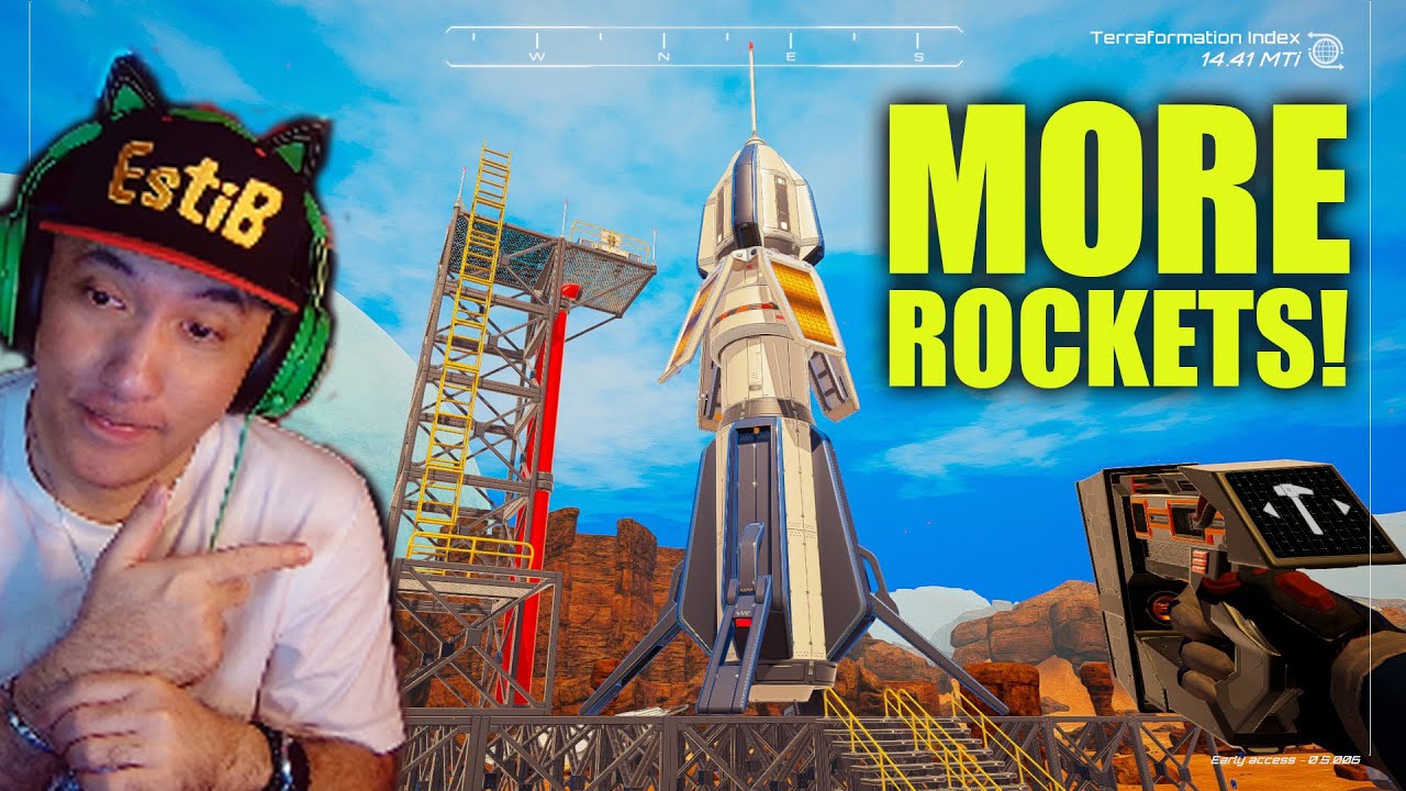 🚀 sending MORE ROCKETS to SPACE! / PLANET CRAFTER ep8 (tagalog / pinoy ...