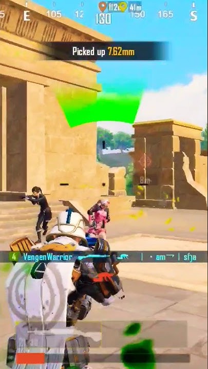 1v2 quick knocks at temple in BGMI #pubgmobile #pubg #shorts #closerange #bgmi #dp28 - YouTube